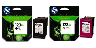 Набор оригинальных картриджей HP 123XL F6V19AE-F6V18AE купить по цене ...